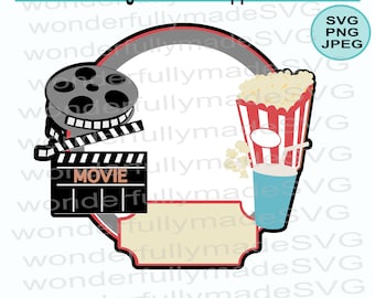 Movie Theme Svg - Etsy