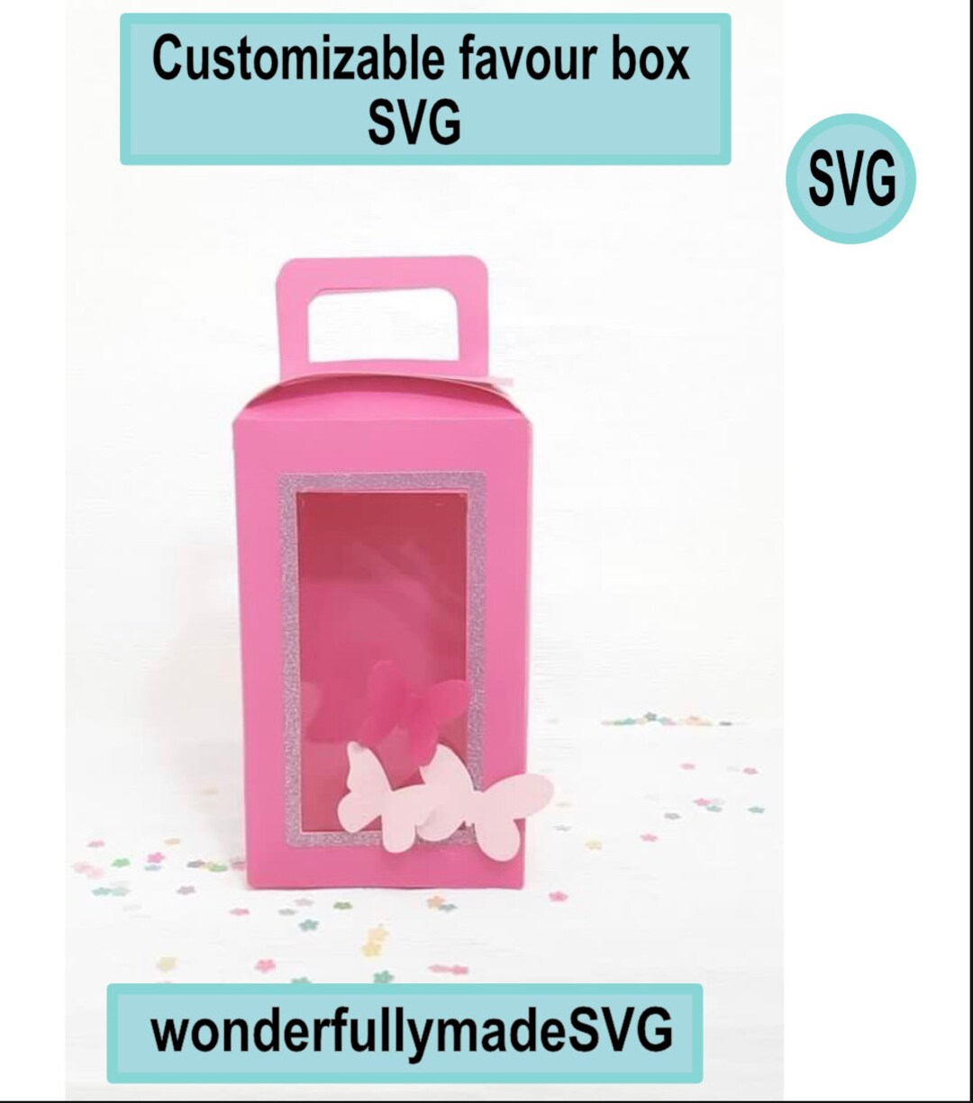 Tall Gable Box Svg, Tall Gable Box Template, Doll Box, Window Box Svg ...