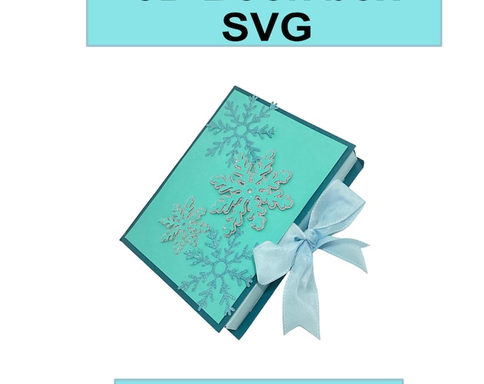 Book Box Svg, 3D Book SVG, Book Favor Box Svg,3d SVG Book, Book Box ...