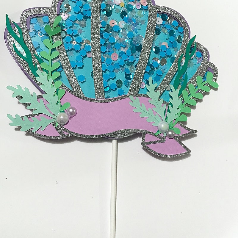 Seashell Cake Topper - Etsy