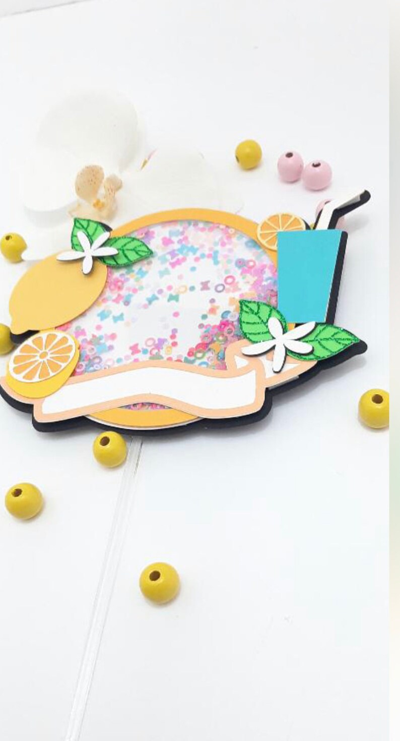 Lemonade Theme Shaker Topper Svg Lemonade Shaker Topper - Etsy