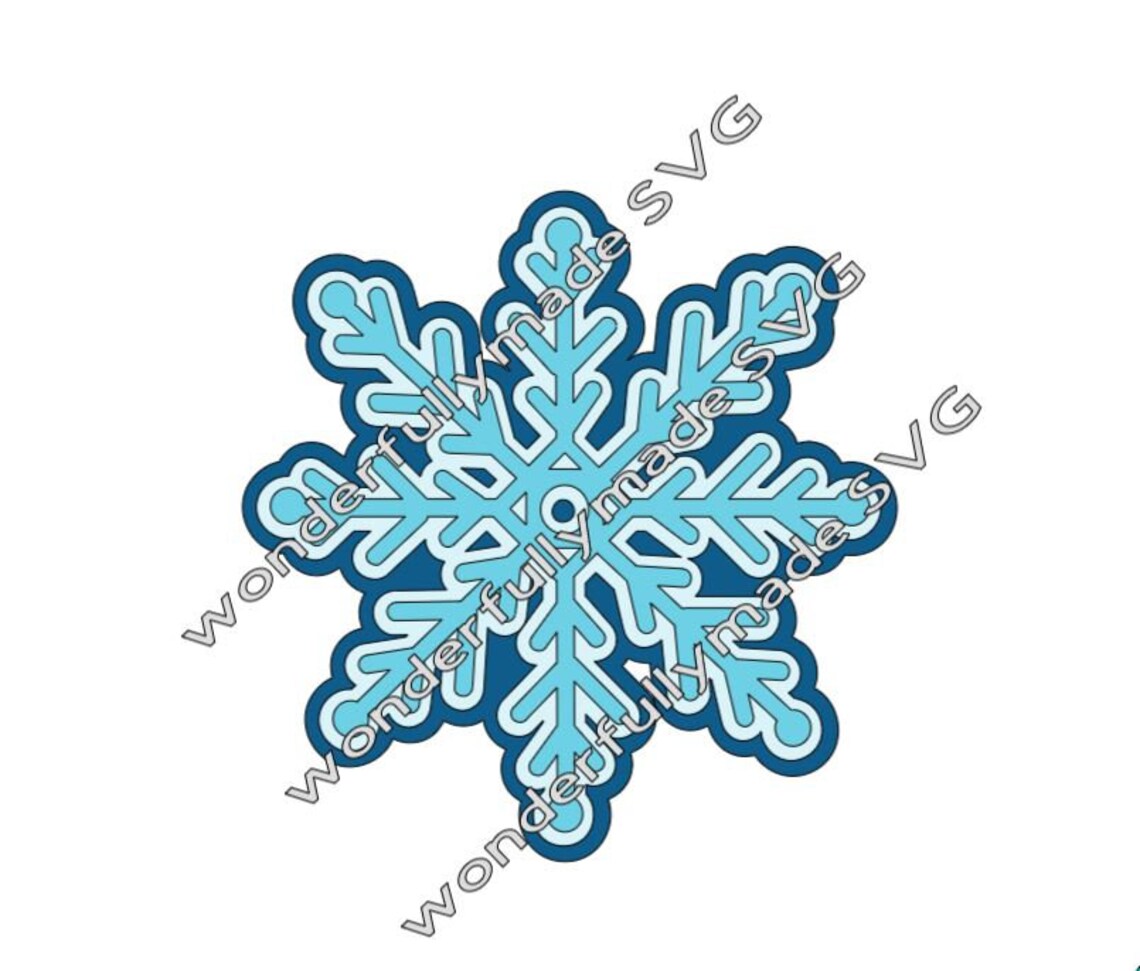 Snowflakes SVG Snowflakes SVG Filewinter Wonderland - Etsy