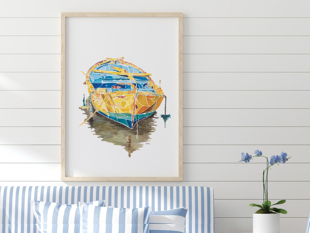 Wooden Row Boat, Row Boat Decor, Row Boats, Row Boat, Wooden Boat Art ...