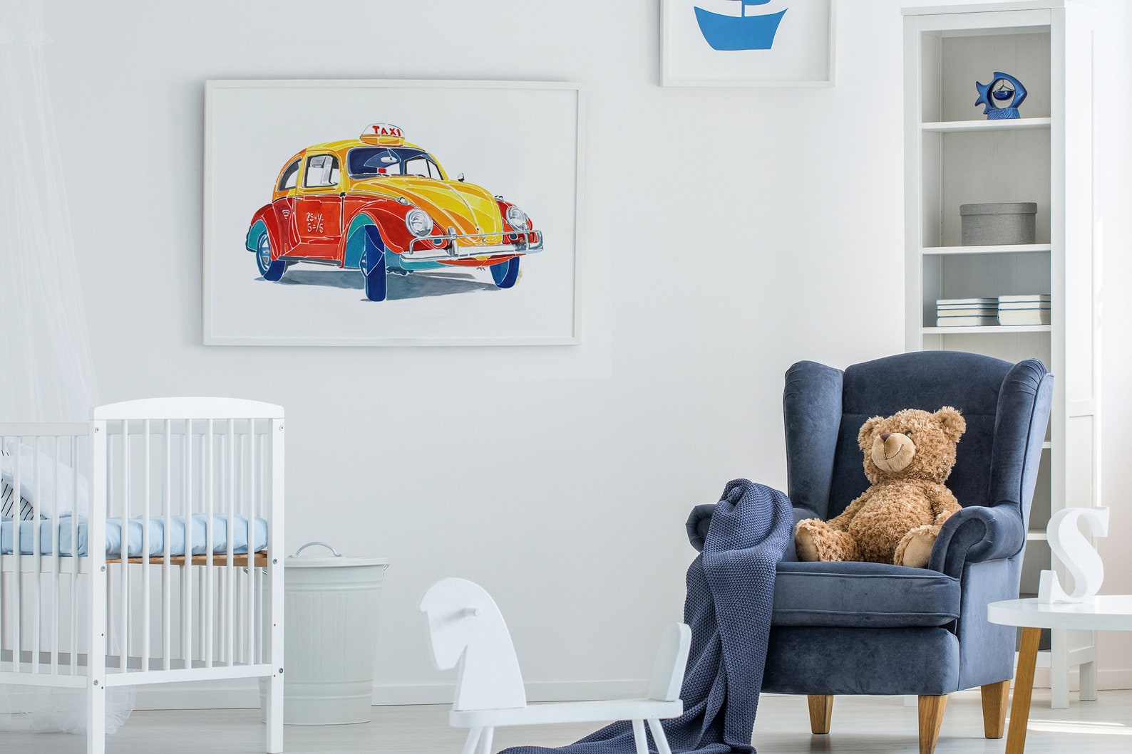 Car Print Vintage Car Decor Car Wall Art Boys Room Decor - Etsy