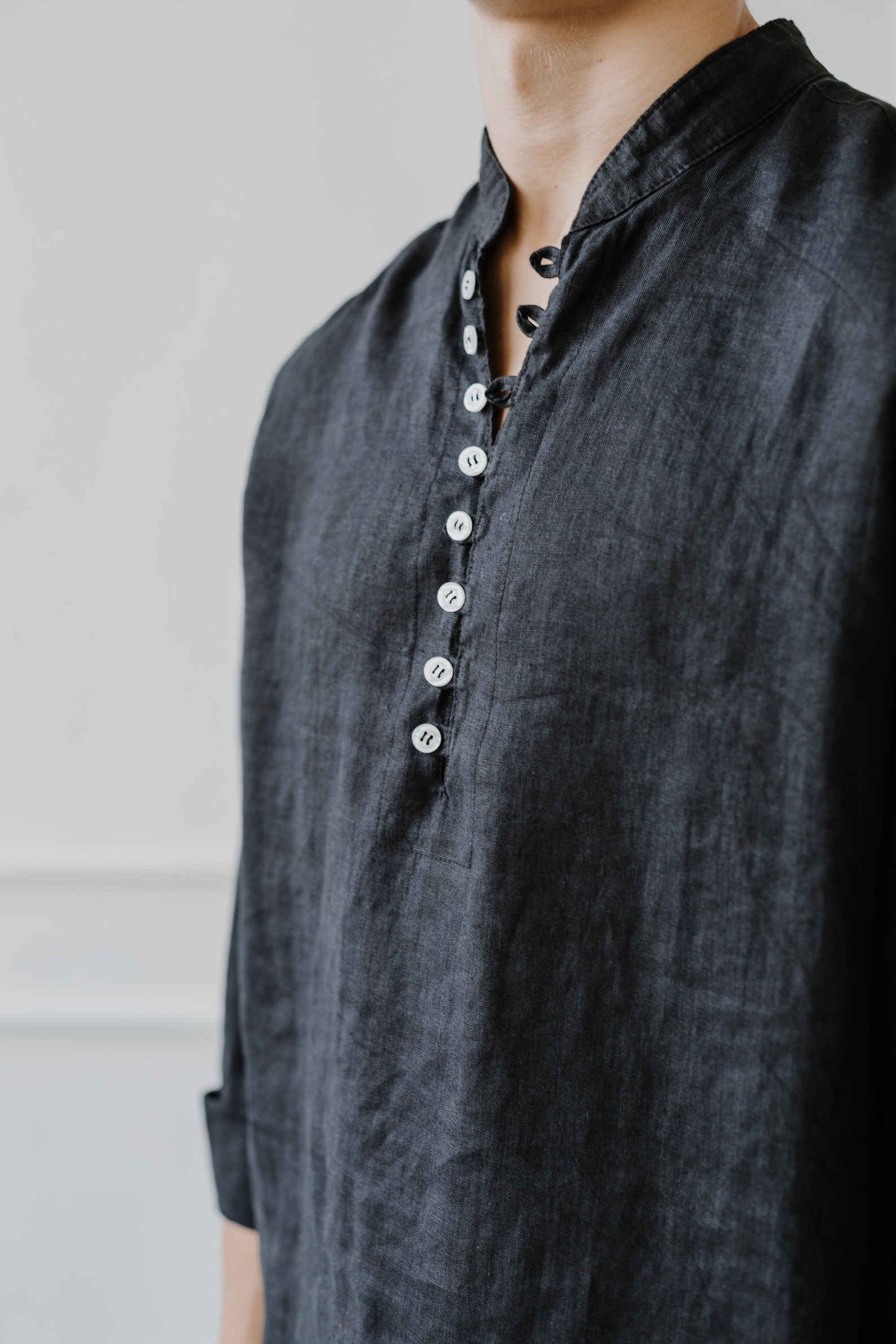 Men's 100% Linen Shirt Men's Shirt Plus Size Unisex - Etsy