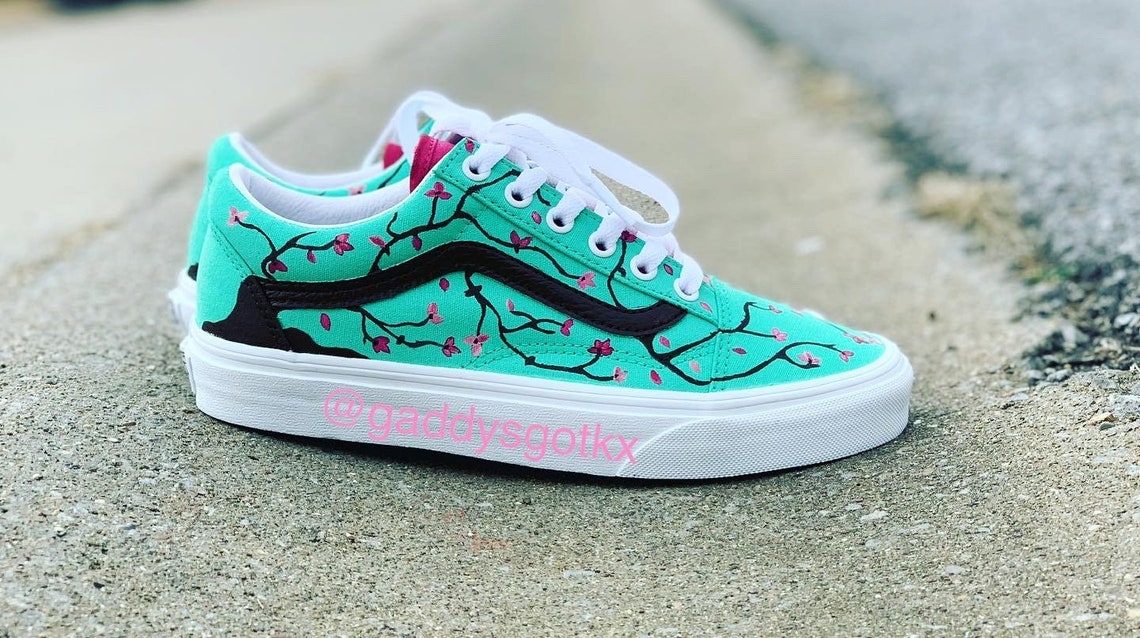 Custom Vans Arizona Green Tea Inspired - Etsy