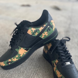 Digital Camo Custom Air Force 1 - Etsy