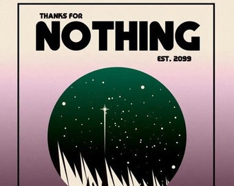 Getting Dark Retro Scifi Liminal Space Poster - Etsy