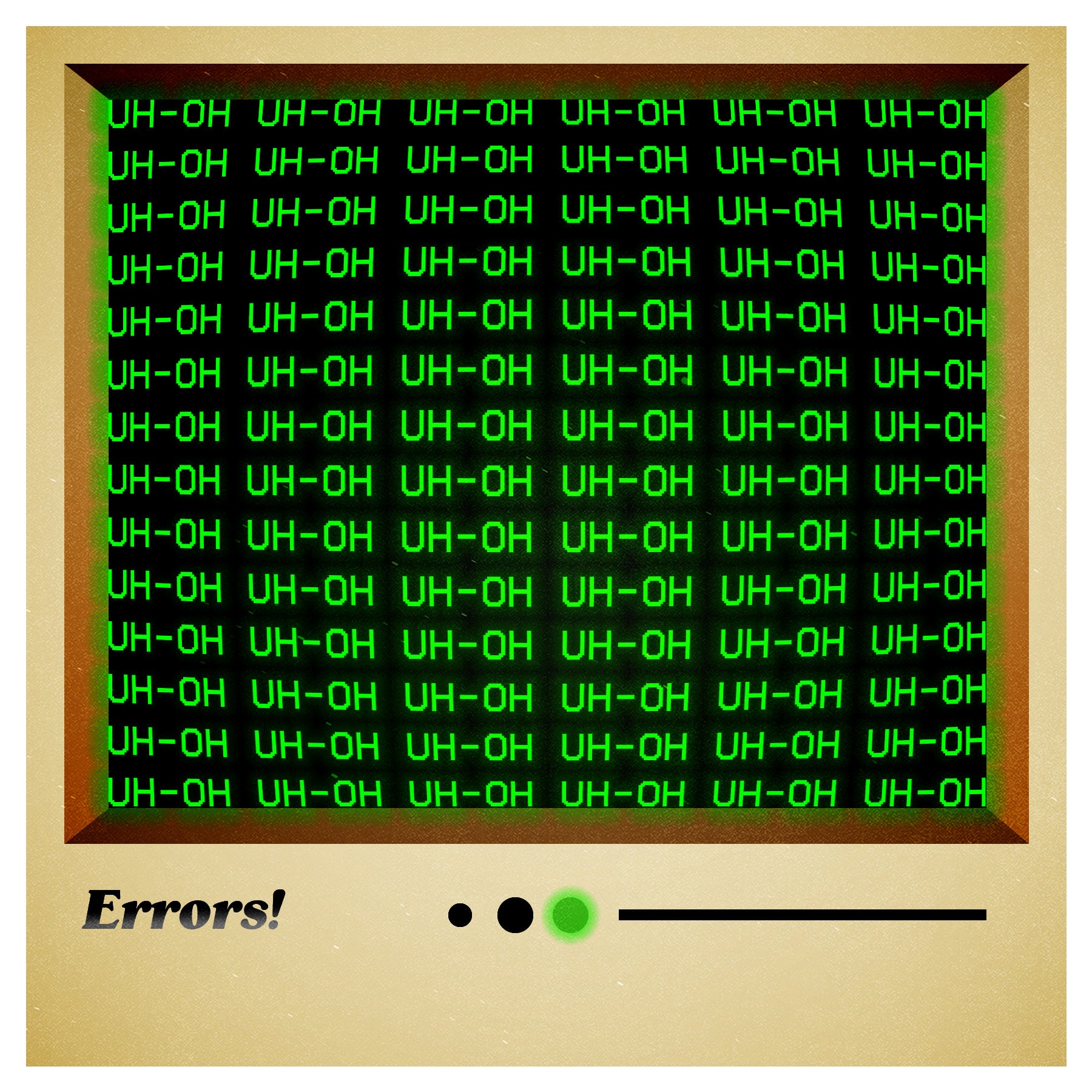 Errors 3 Vinyl Sticker - Etsy