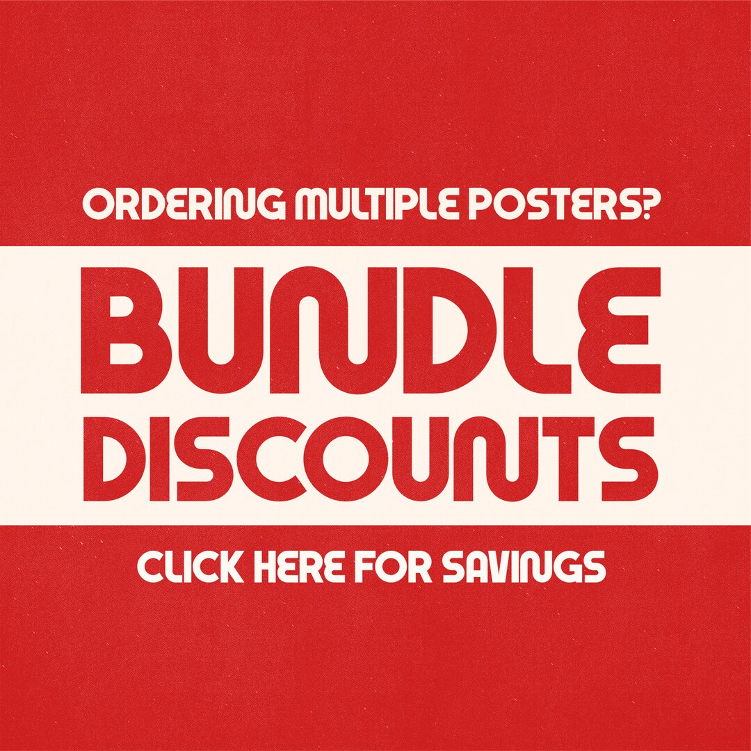 Your Choice! Multiple Poster Bundle Discounts - Etsy