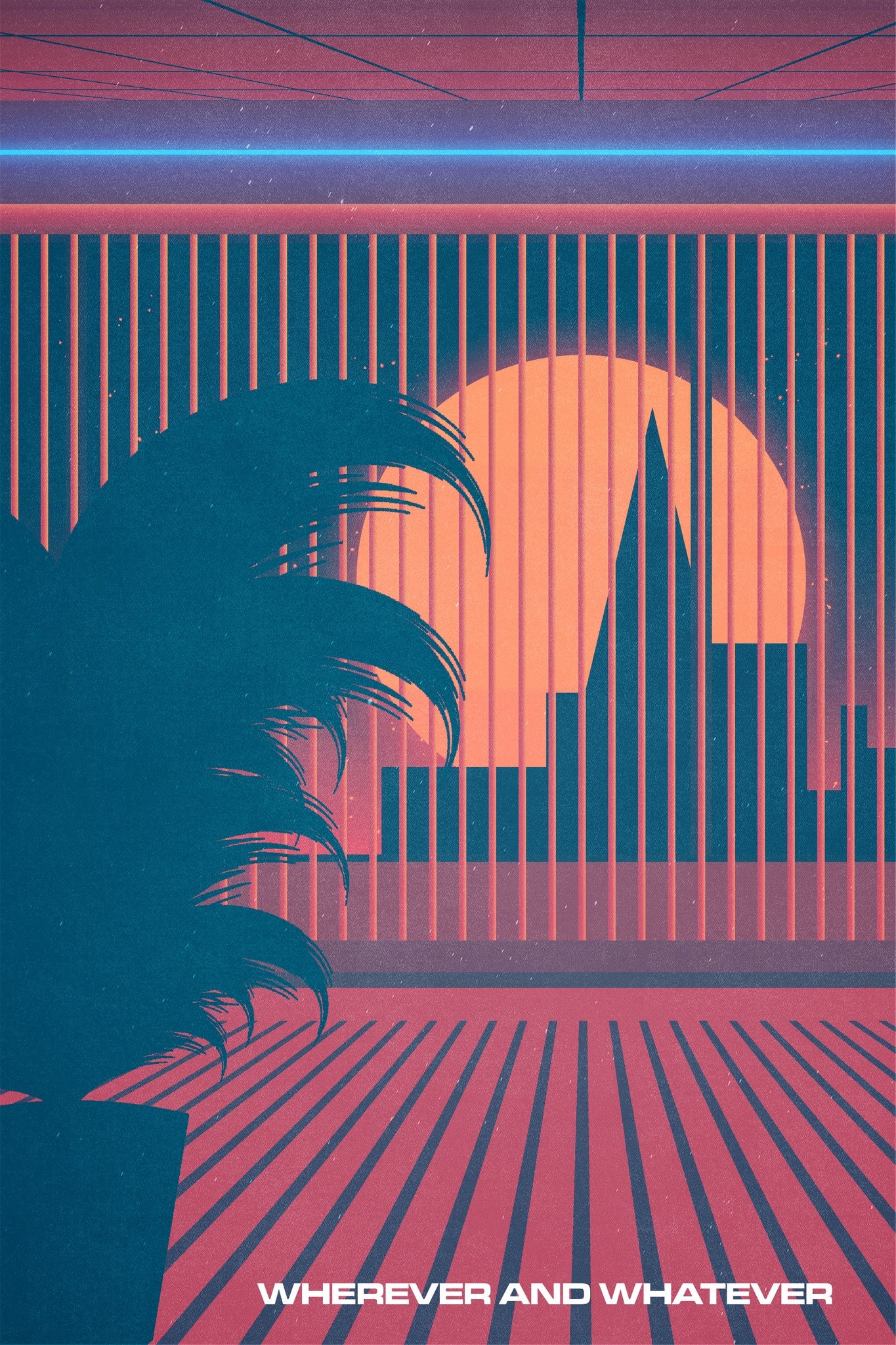 Retro Cyberpunk Vaporwave Liminal Space Poster Wherever & - Etsy Canada