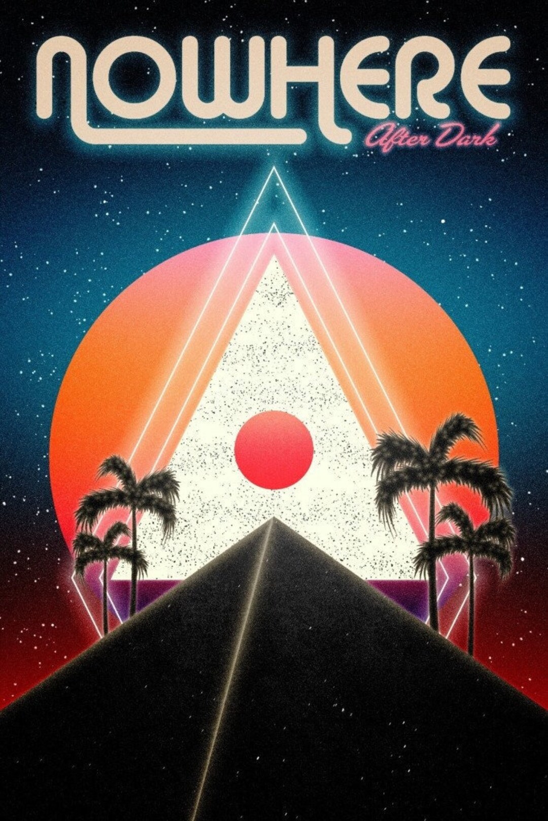 Desert Scifi Retro Synthwave 12 by 18 Poster - Etsy