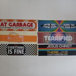 11 Funky Funny Groovy Original Retro Laptop Stickers | Etsy