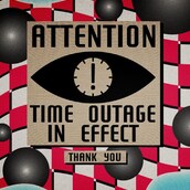 ATTENTION: Time Outage in Effect Original 12 by 18 - Etsy