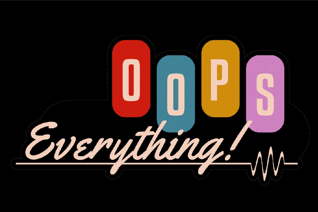 Oops! Everything! 3" Vinyl Sticker - Etsy
