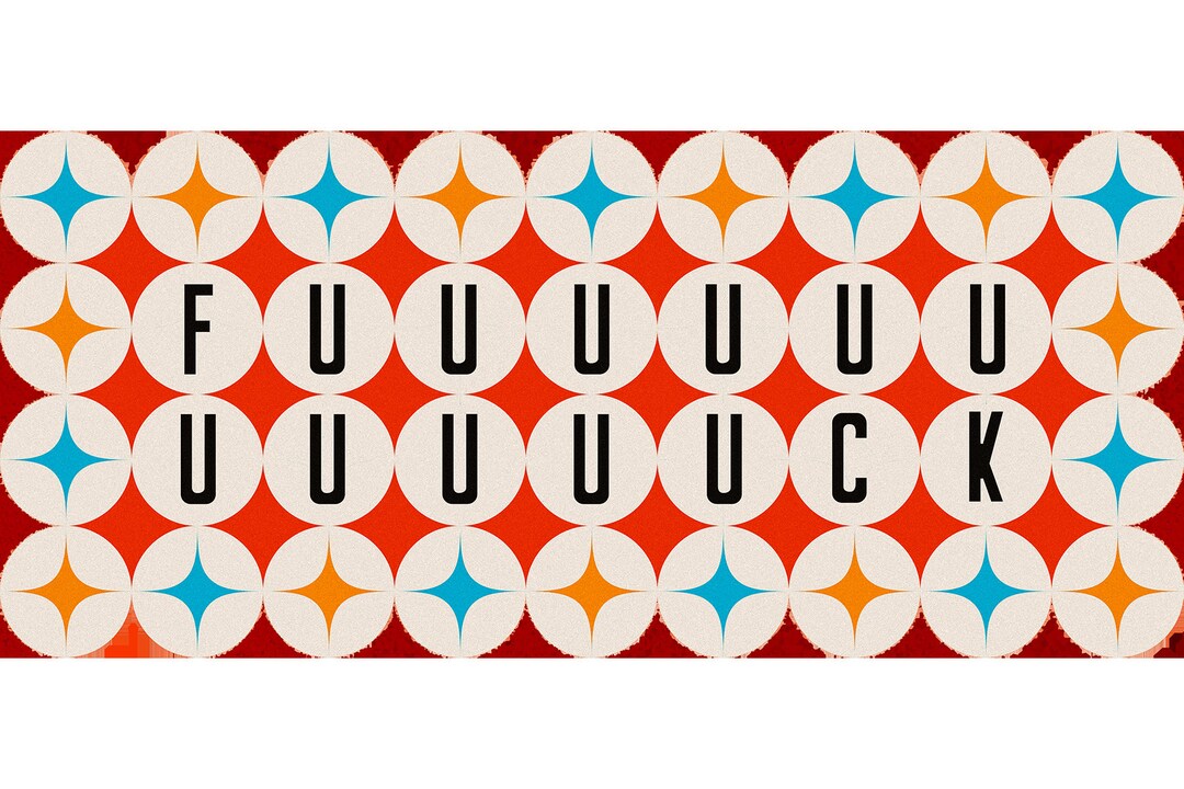 Fuuuuuuuuck 3" Vinyl Sticker - Etsy