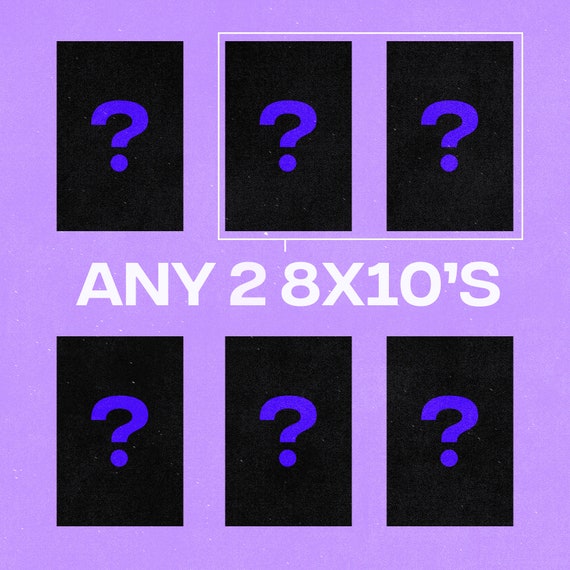 Your Choice Any Two 8 by 10 Glossy Photo Prints - Etsy