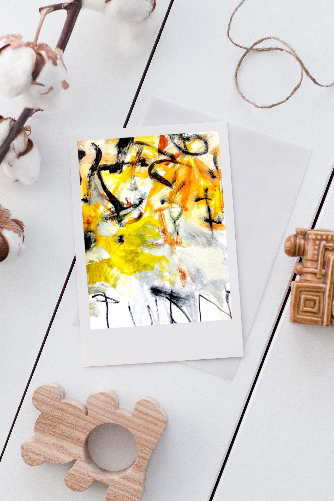 Printable Abstract Modern Artwork Colorful Original Acrylic Etsy