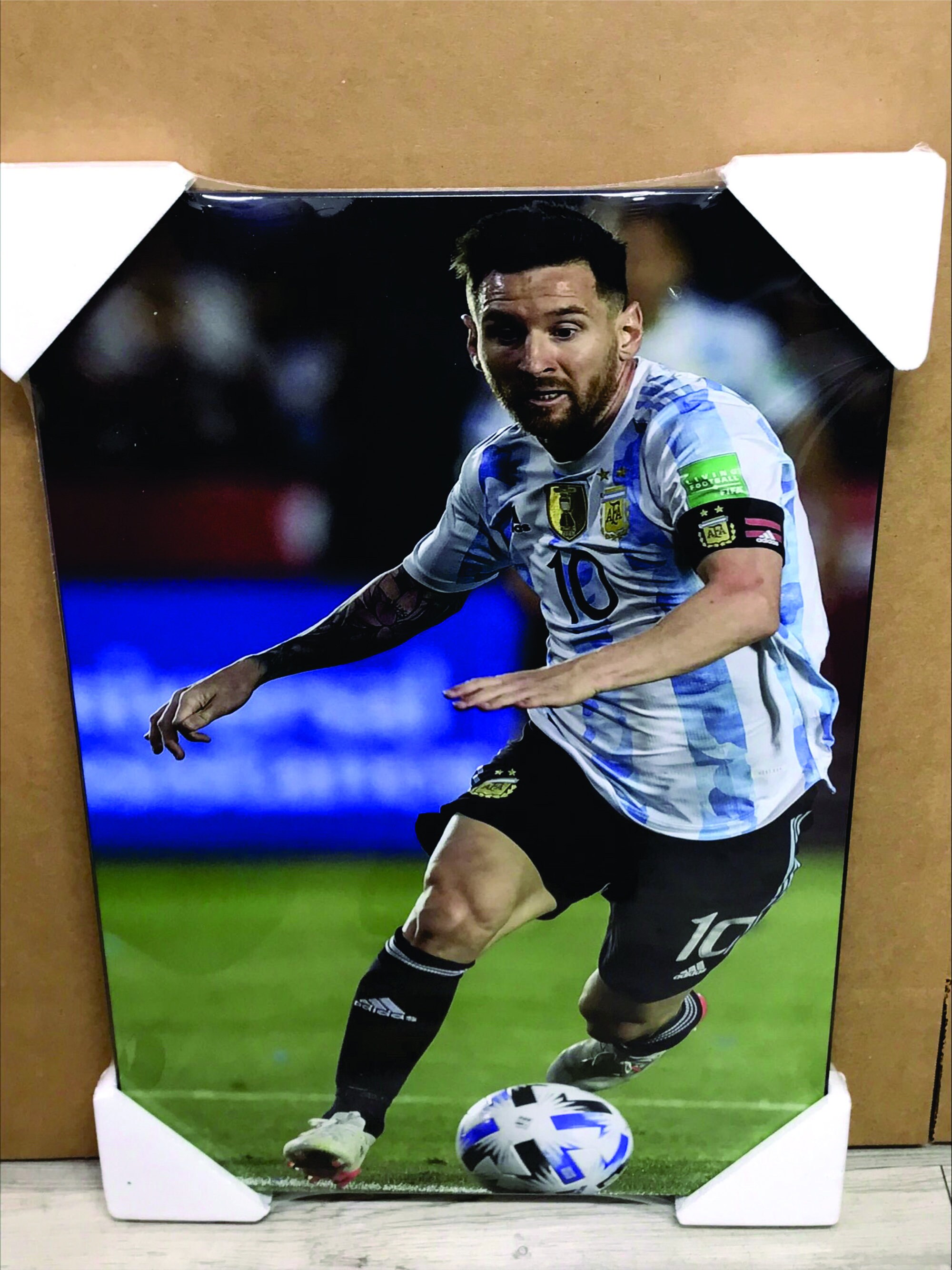 Messi Plaque Poster 18 X 24 - Etsy