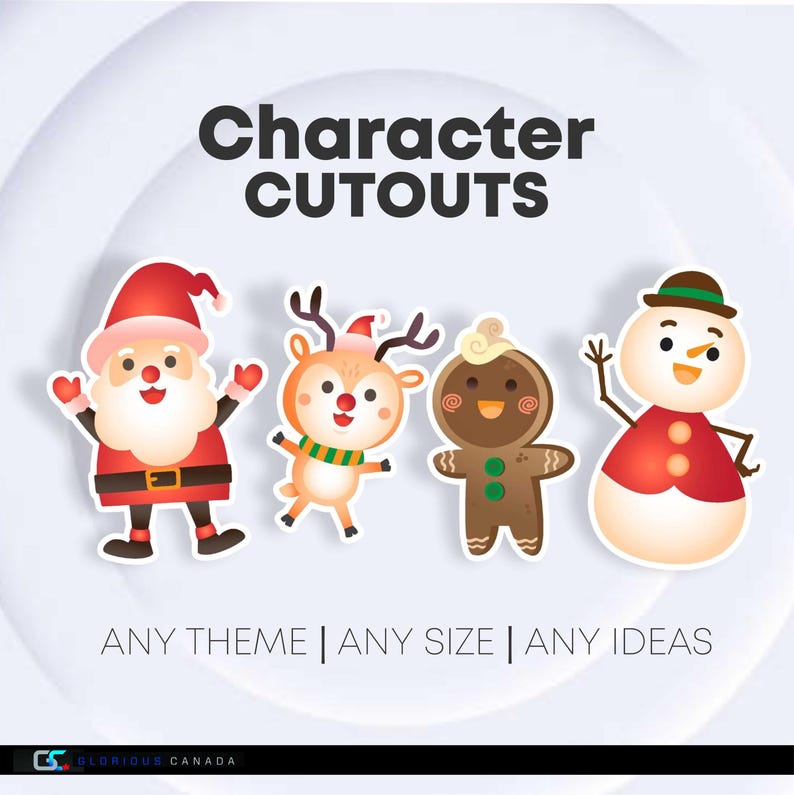 Custom Cartoon Foamboard Cutouts for Events & Decor Personalized ...