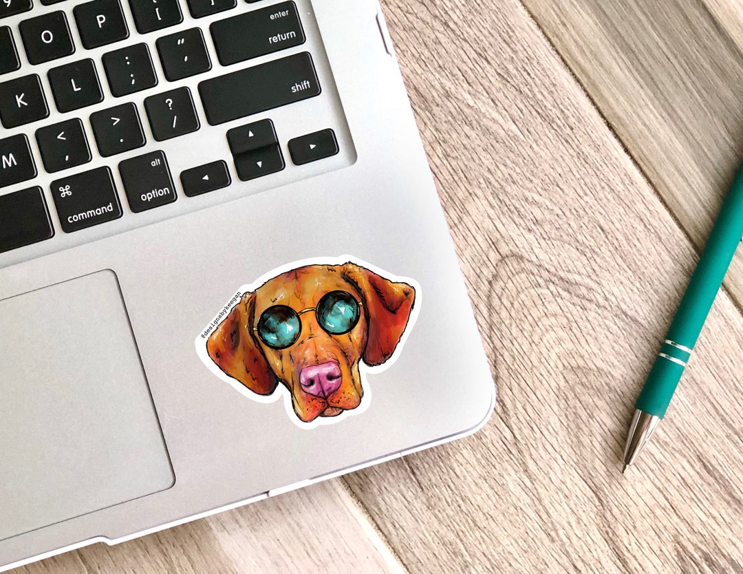 Vizsla Sticker - Bestseller, Water Resistant Stickers, Laptop Stickers ...