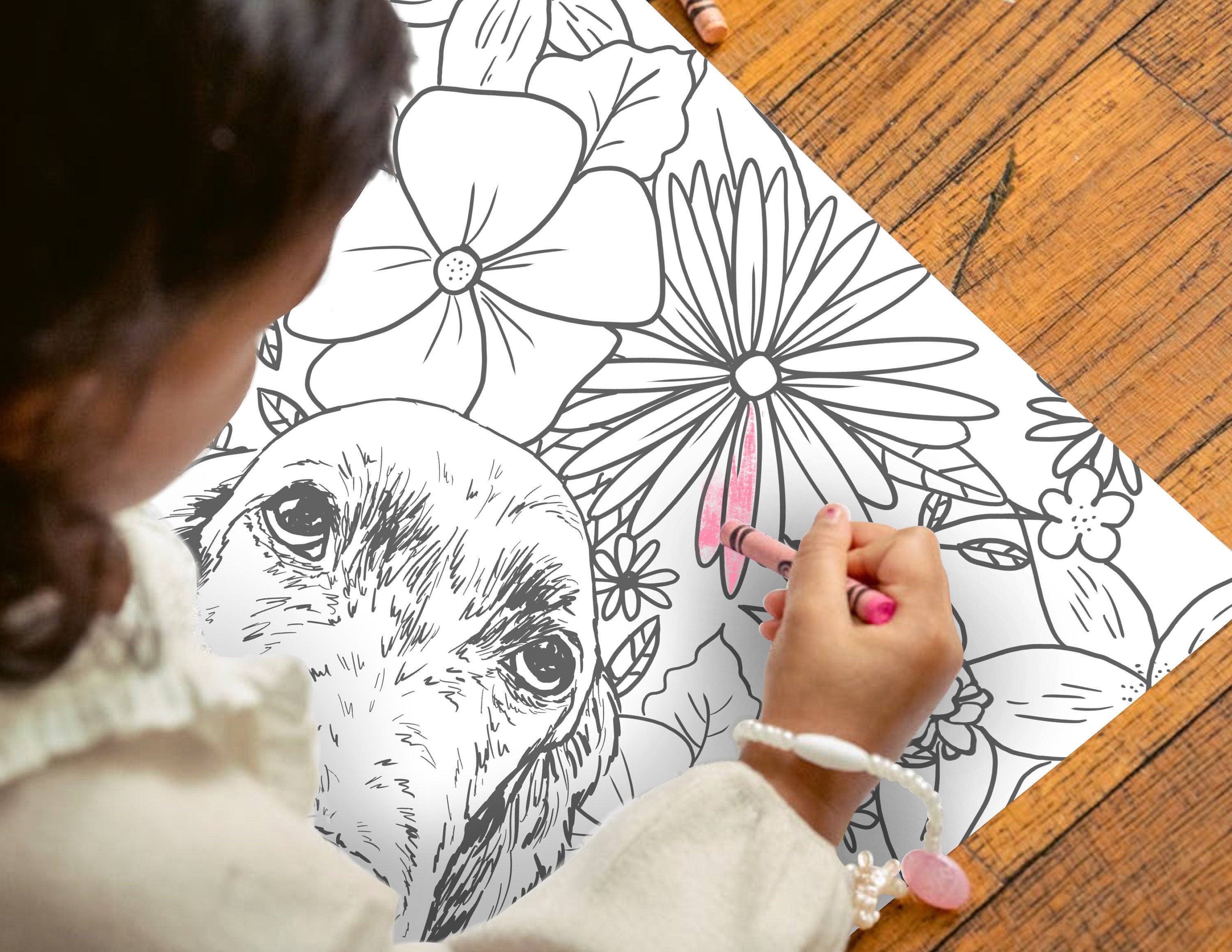 Dog Coloring Book Instant Download Dog Coloring Pages Kid - Etsy