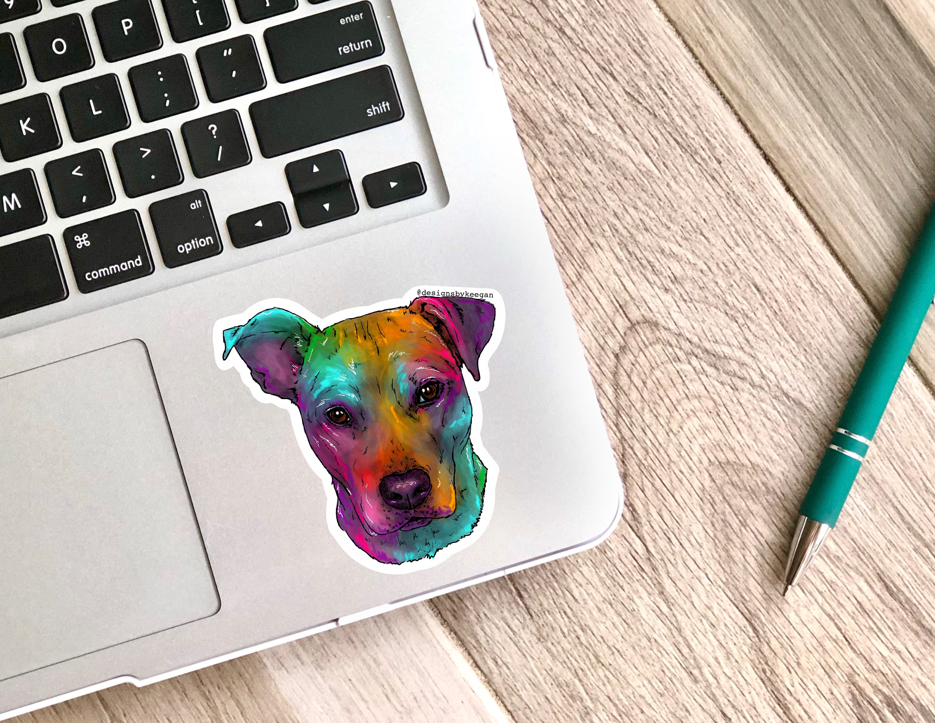 Mutt Sticker water resistant sticker mutt decal I love my | Etsy