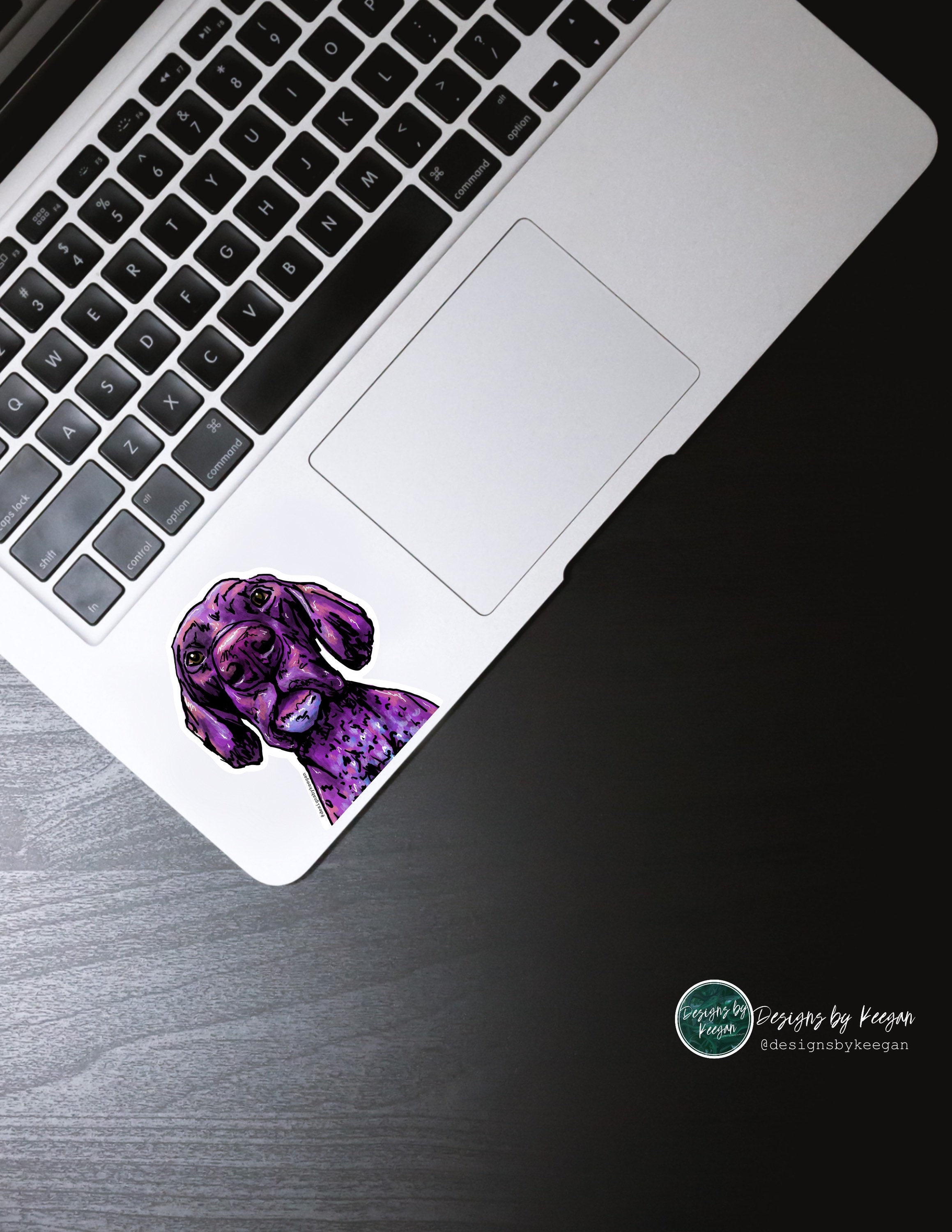 German Shorthaired Pointer Sticker Water Resistant Stickers | Etsy