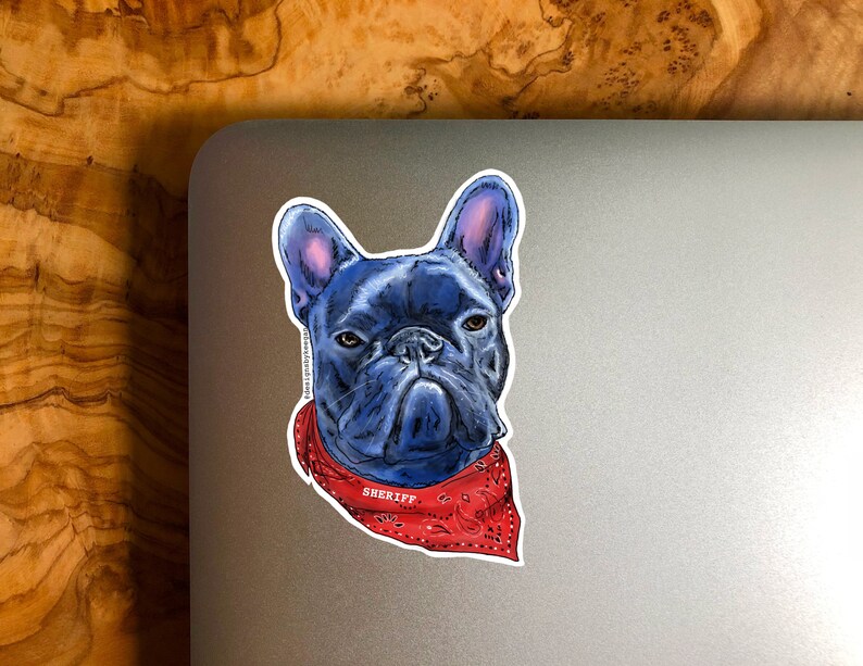Custom Dog Decal Waterproof Stickers Doggo Sticker Popular | Etsy