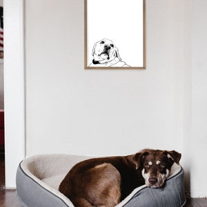 Chunky Lab Print Instant Download Yellow Lab Digital Print - Etsy