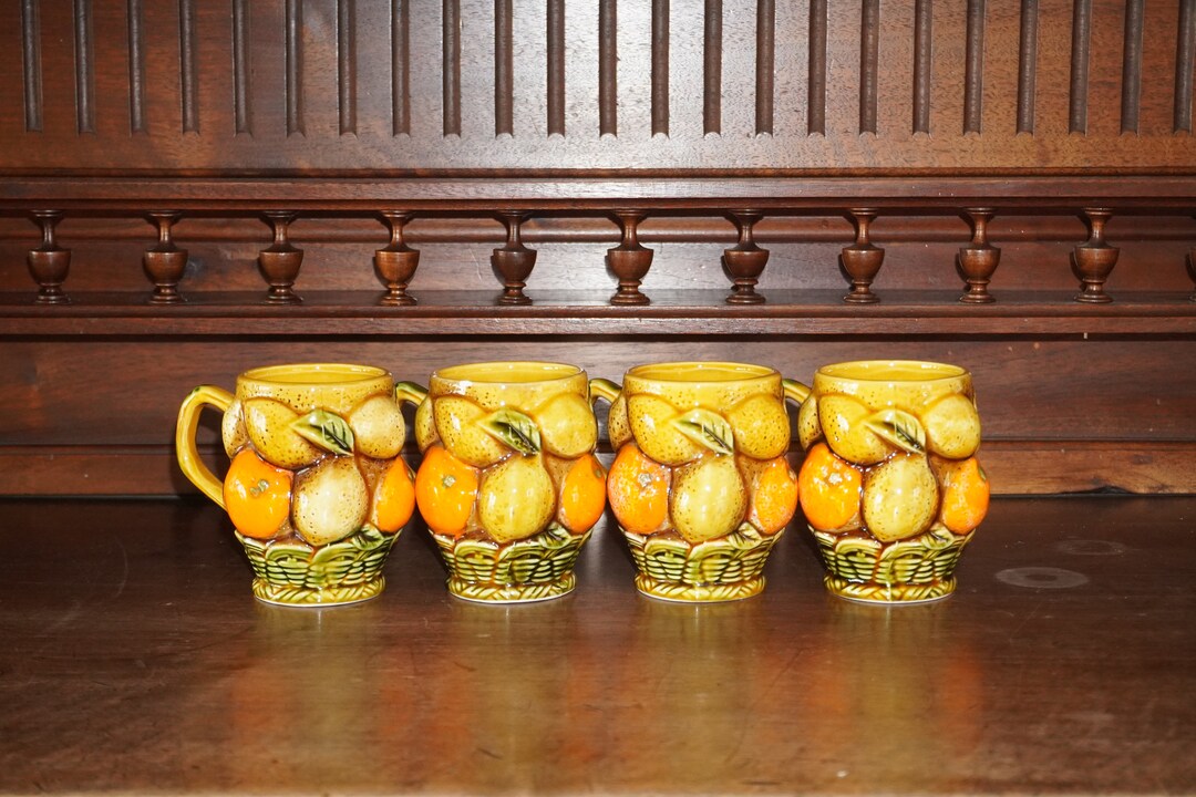 Vintage 60s Inarco Japanese Cup Set - Etsy
