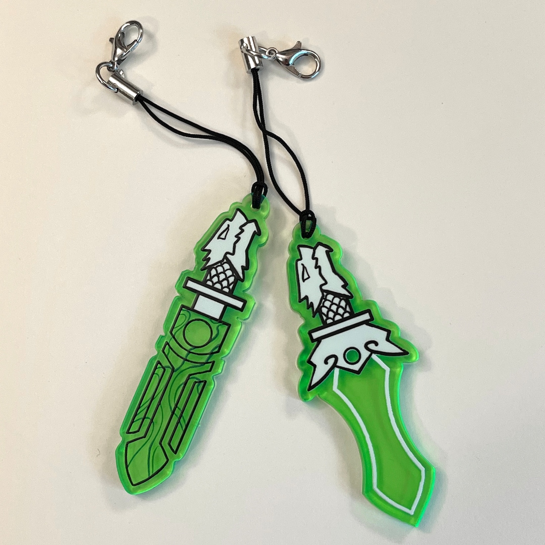 LMK Mei Dragon Blade Charm - Etsy