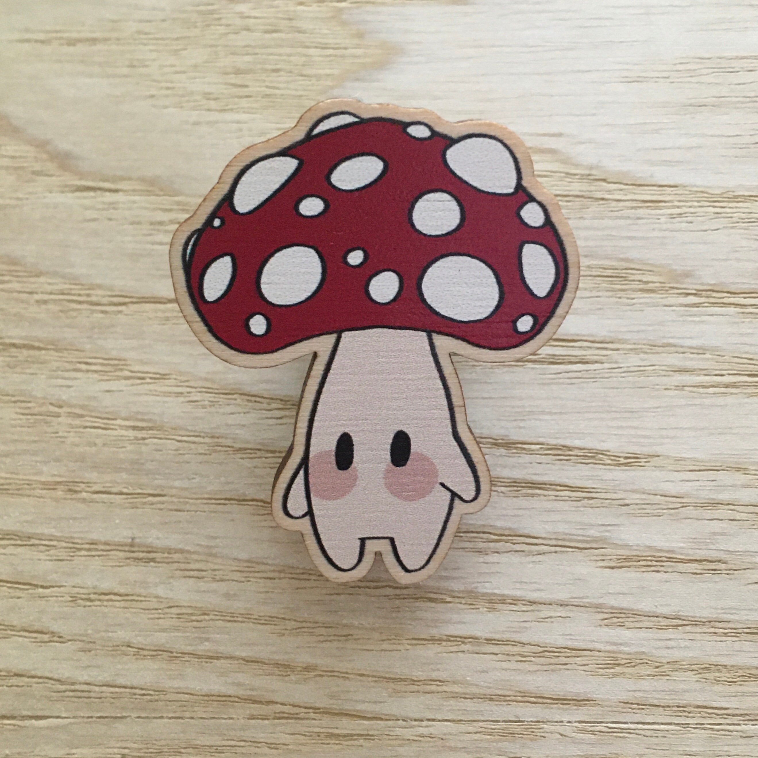 Mushroom Sprite Pins series 1 - Etsy