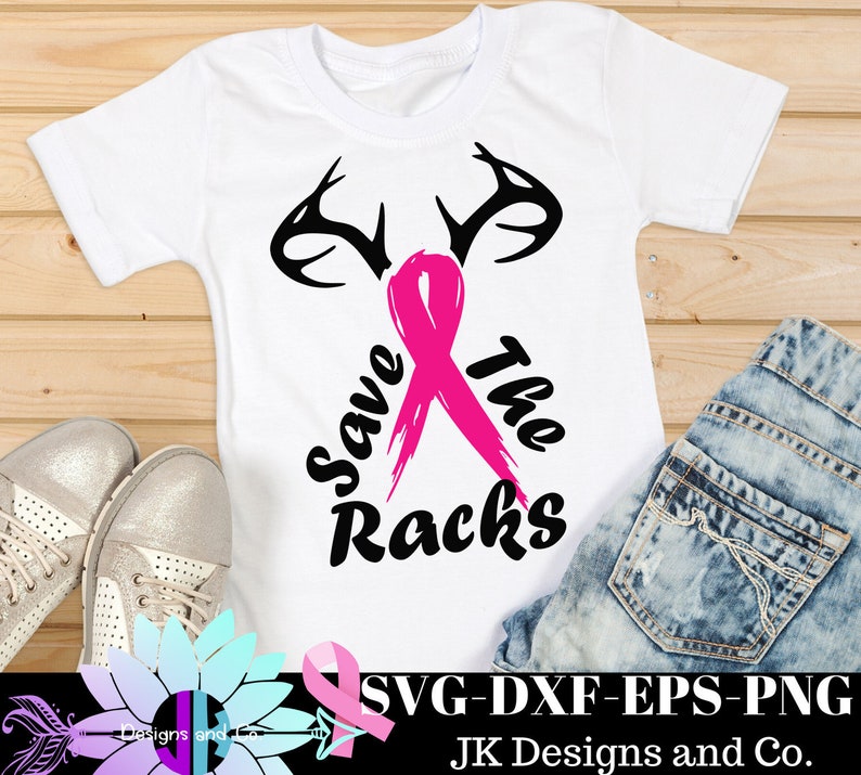 Save the Racks Breast Cancer Ribbon Svg-png-dxf-eps | Etsy