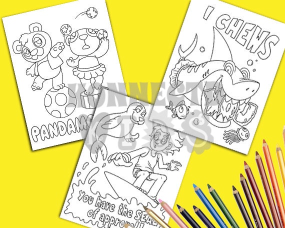 Animals Coloring Pages Vol.2 - 10 Printable Animal Coloring Pages for ...
