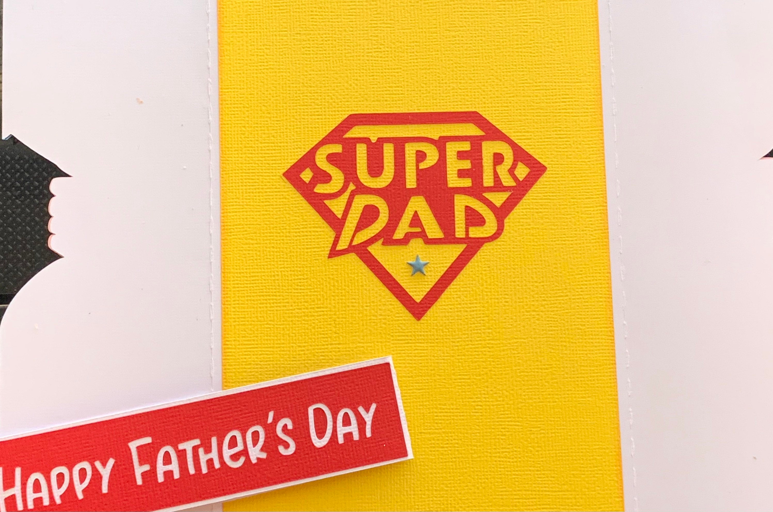 Super Dad Fathers Day Card - Etsy