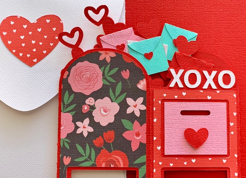 Valentine Mailbox of Love Greeting Card - Etsy