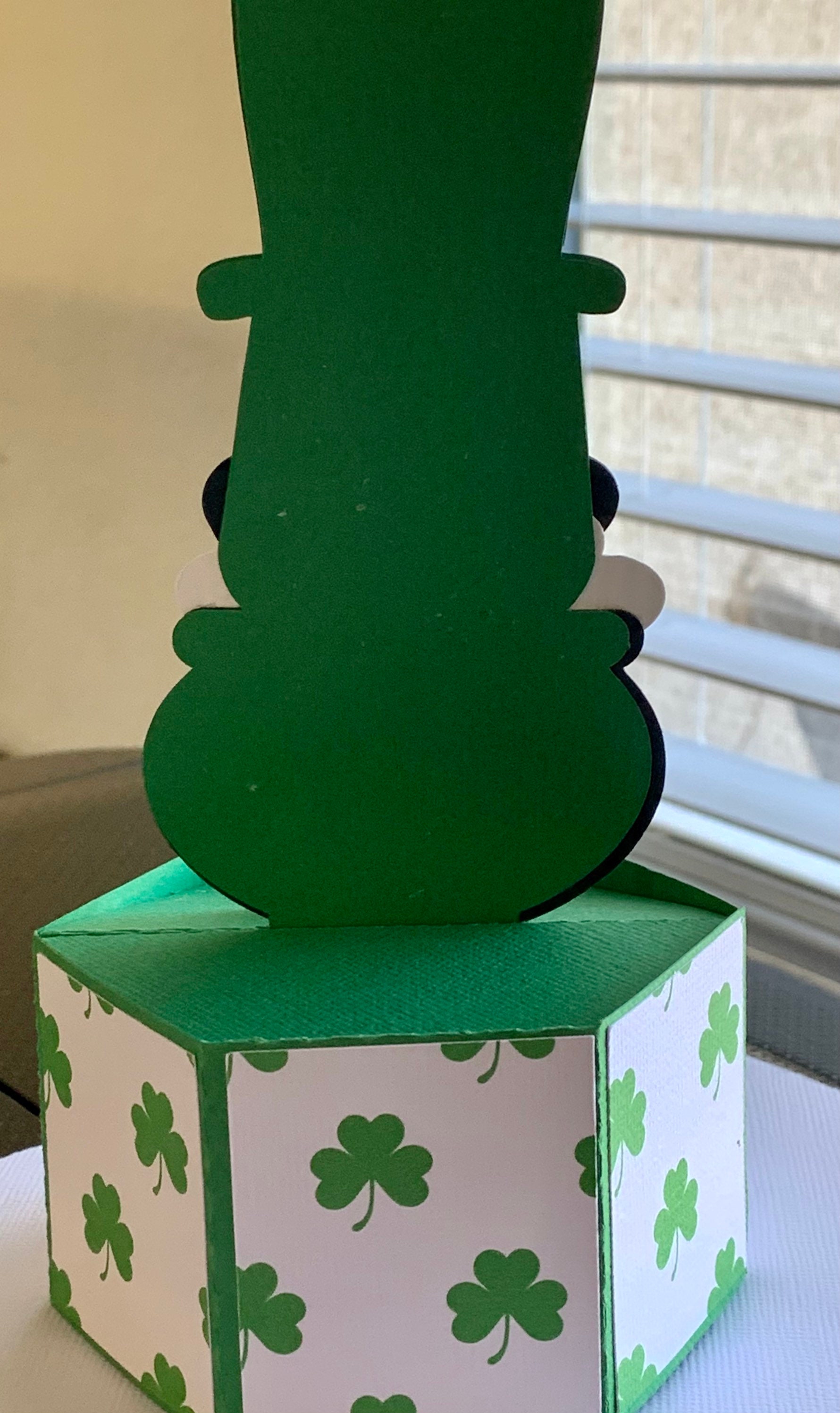 St. Patricks Day Pop up Card - Etsy