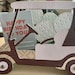 3D Golf Cart Box Card - Etsy