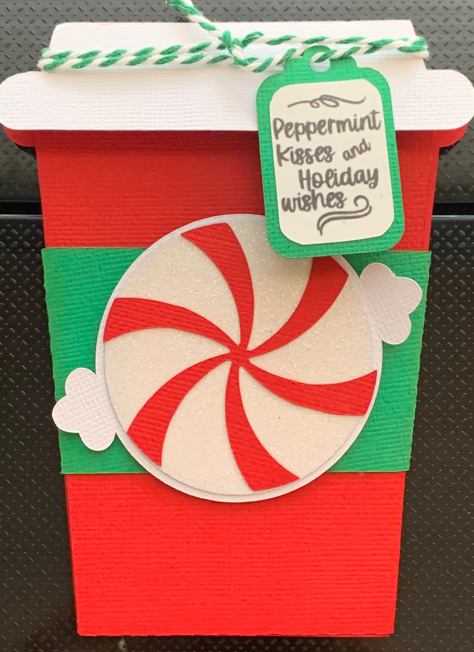 Seasonal Coffee Cup Gift Card Presenter Set 3 | Etsy