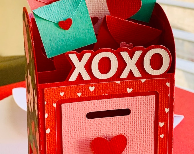 Valentine Mailbox of Love Greeting Card - Etsy