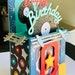 Jukebox Birthday Box Card - Etsy