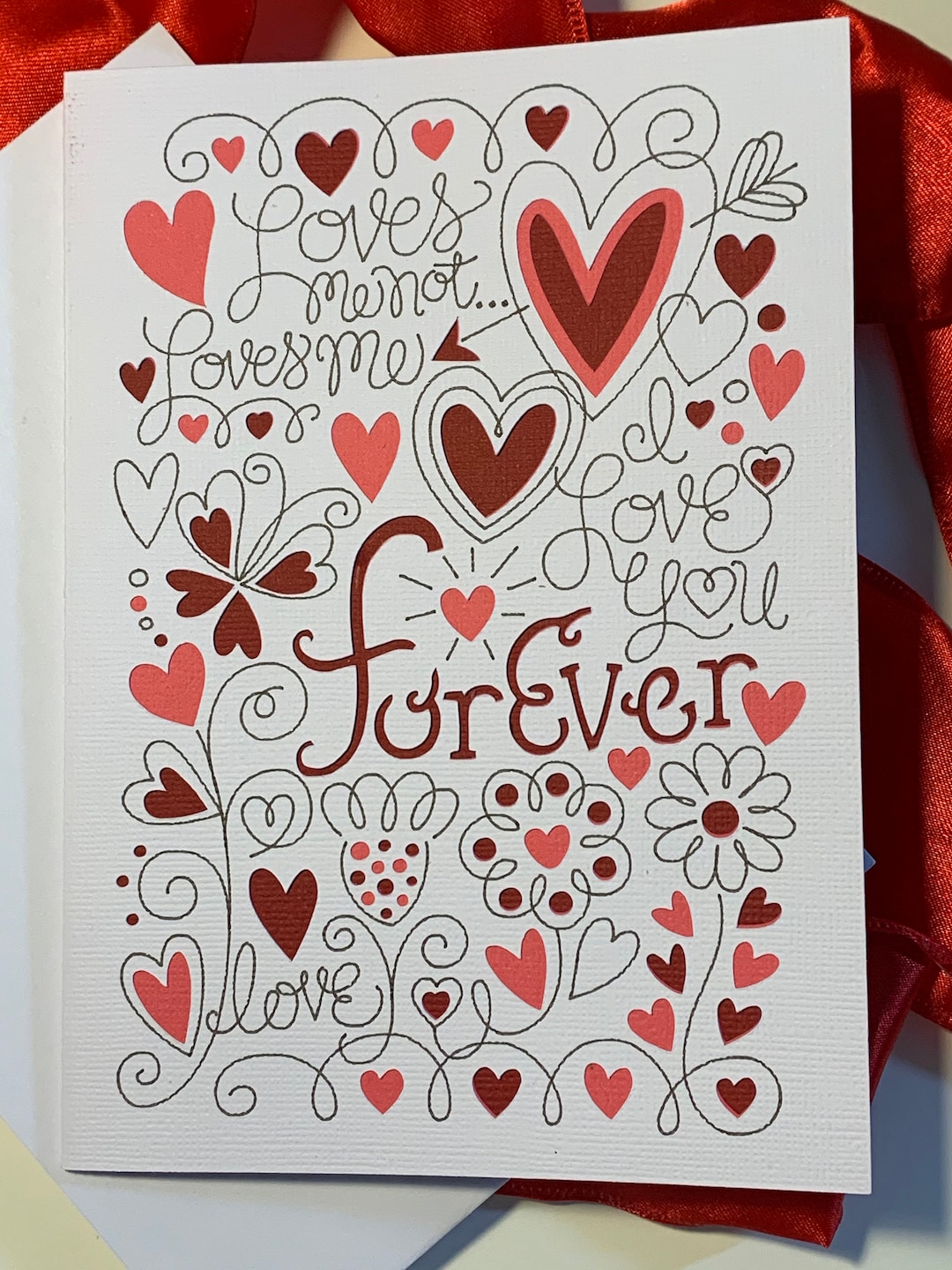 I Love You Forever Card - Etsy
