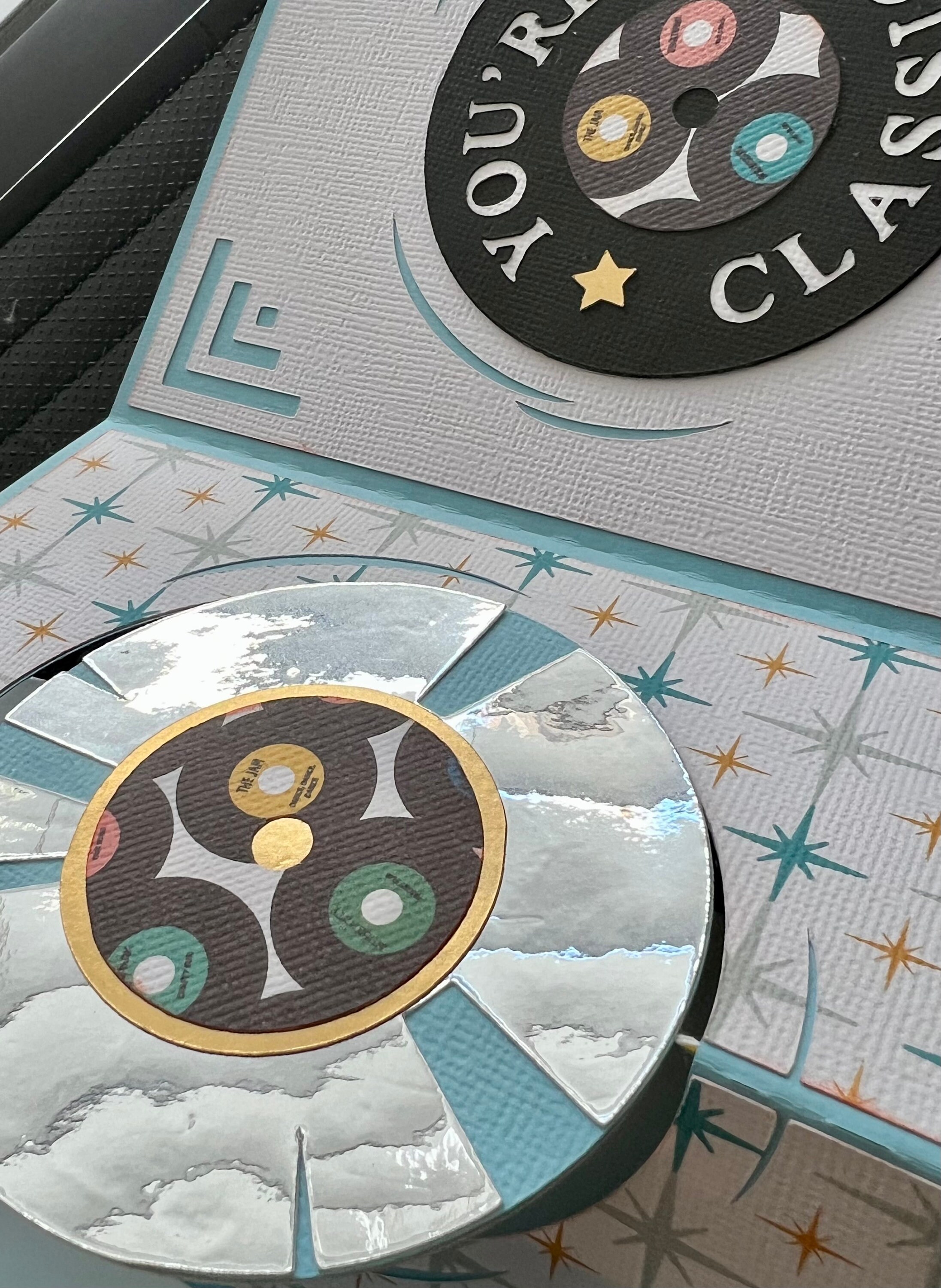 Platinum Record Spinner Greeting Card - Etsy