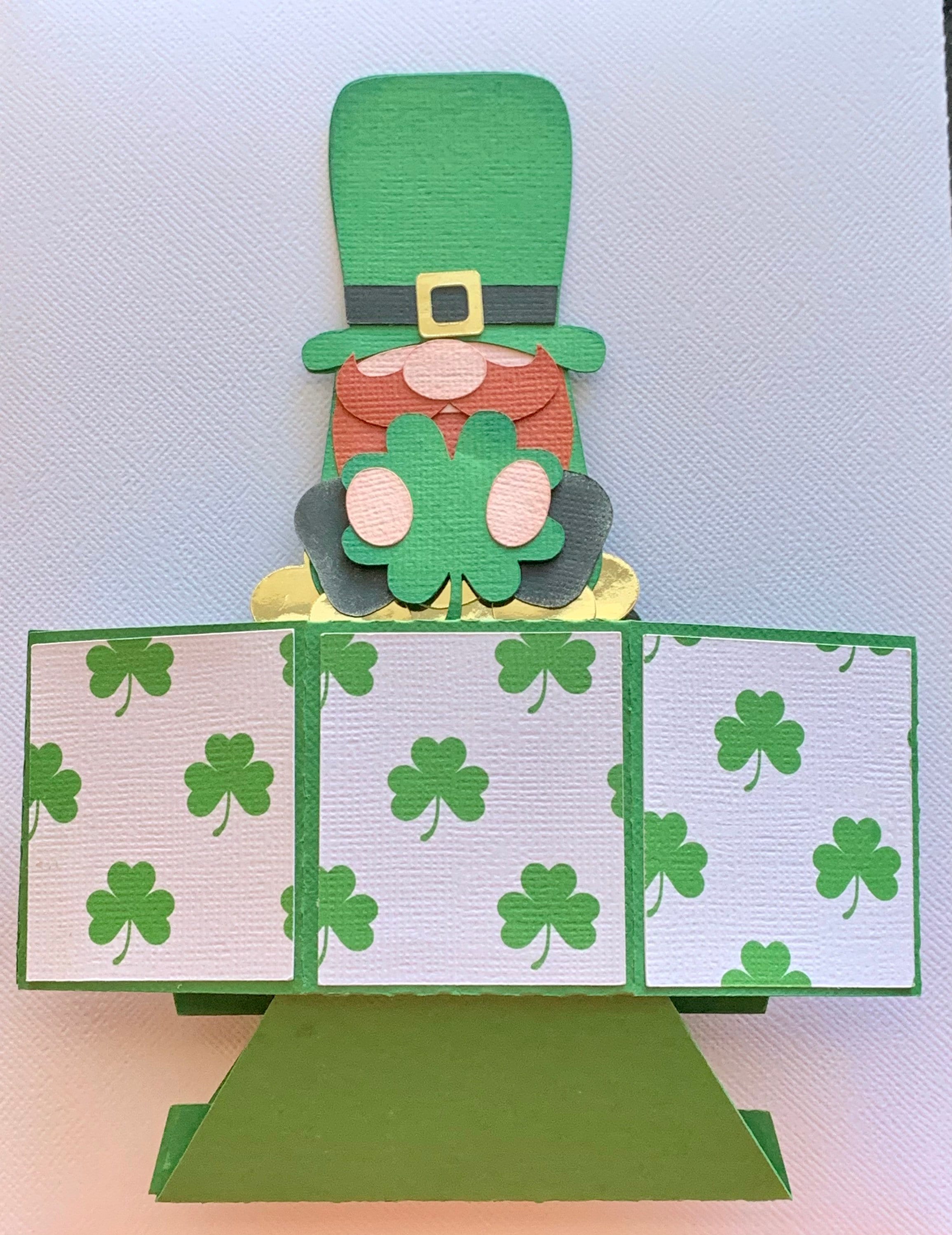 St. Patrick’s Day Pop up Card - Etsy