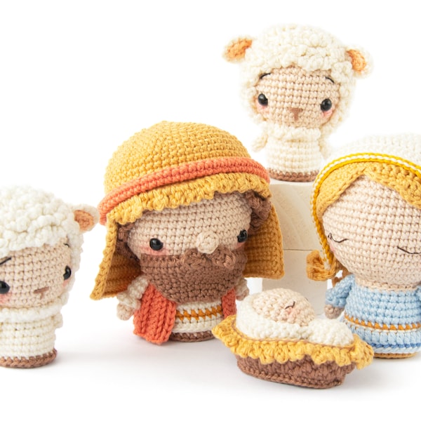 Cute Nativity Set - Etsy