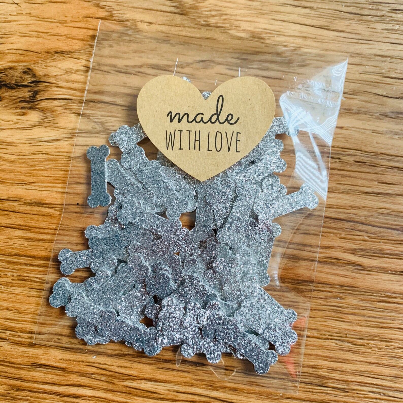 100 Glitter Dog Bone Table Confetti Sprinkles Birthday - Etsy UK