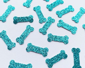 100 Glitter Dog Bone Table Confetti Sprinkles Birthday | Etsy UK