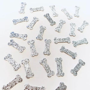 100 Glitter Dog Bone Table Confetti Sprinkles Birthday | Etsy UK