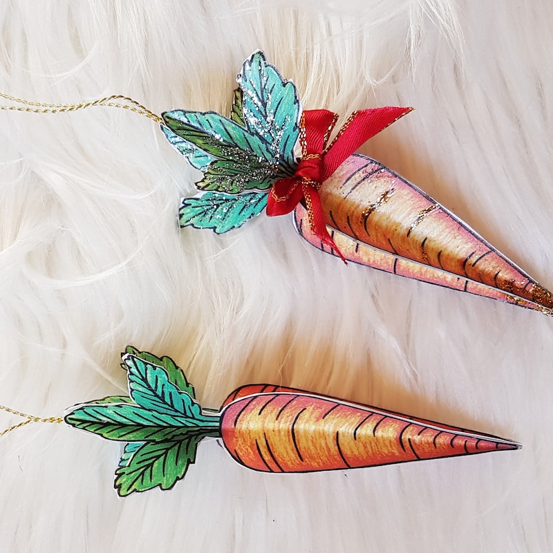 Carrot Decoration - Etsy